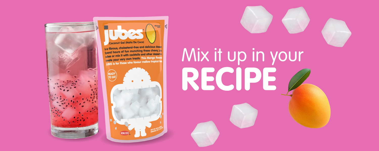 Jubes USA | Coconut Gel Cubes | Refreshing Dessert Packed with Fiber ...