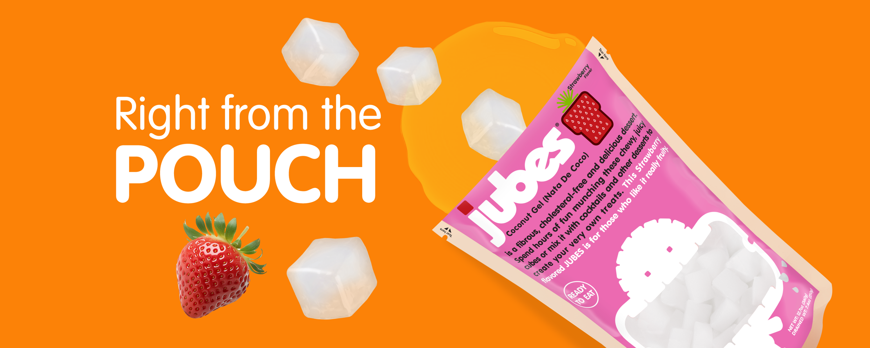 Jubes USA | Coconut Gel Cubes | Refreshing Dessert Packed with Fiber ...
