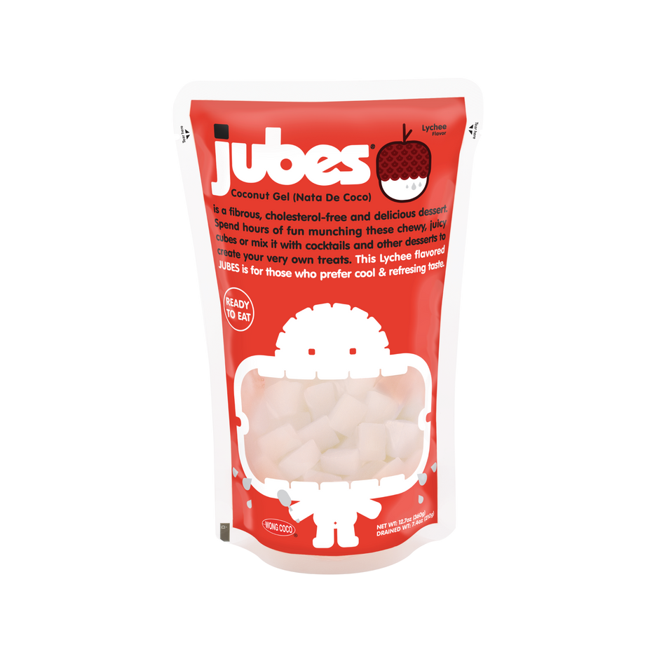 Jubes USA | Coconut Gel Cubes | Refreshing Dessert Packed with Fiber ...