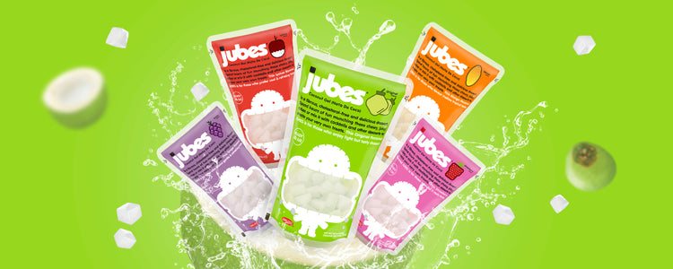 Jubes USA | Coconut Gel Cubes | Refreshing Dessert Packed with Fiber ...